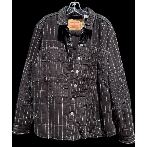 Denim Tears | Jackets & Coats | Denim Tears X Levis Patchwork Jacket L ...